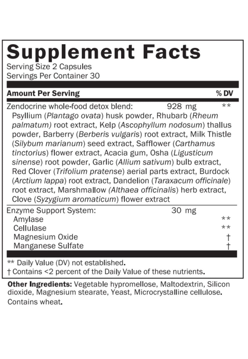 doTERRA Zendocrine Detoxification Complex | dōTERRA