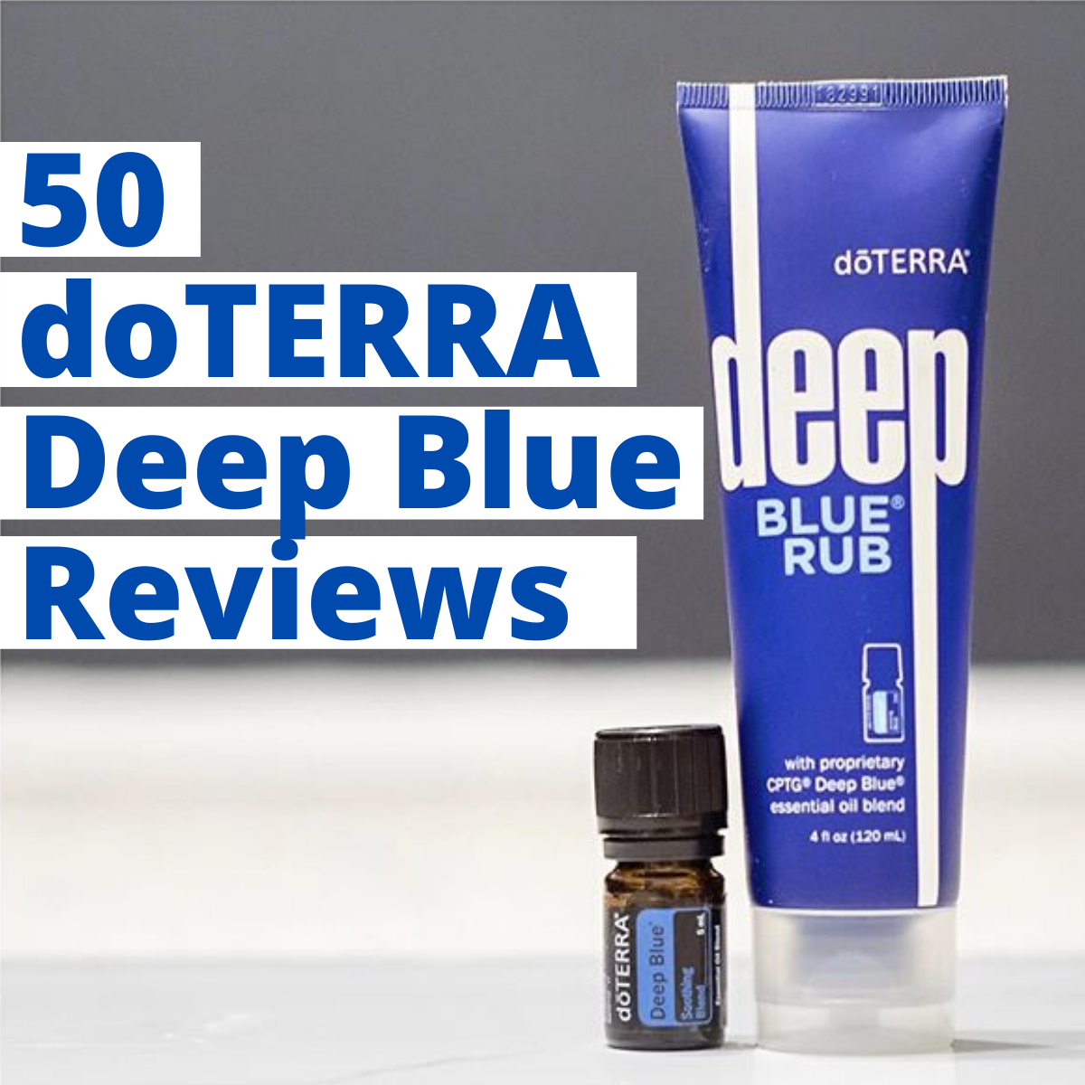 50 doTERRA Deep Blue Reviews and Testimonials – Home Essential Oils