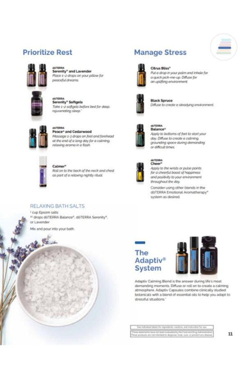 doTERRA Live Guide - Lifestyle Overview | dōTERRA – Home Essential Oils