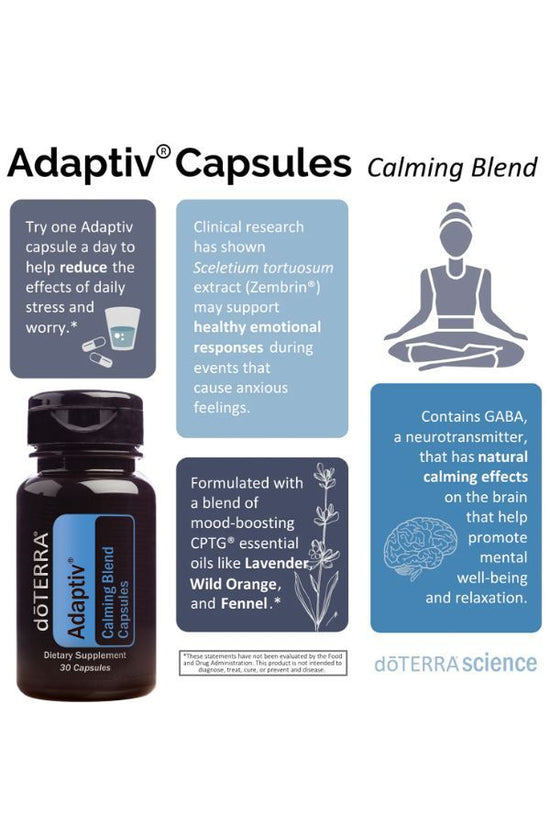 doTERRA Adaptiv Calming Blend Capsules | dōTERRA – Home Essential Oils
