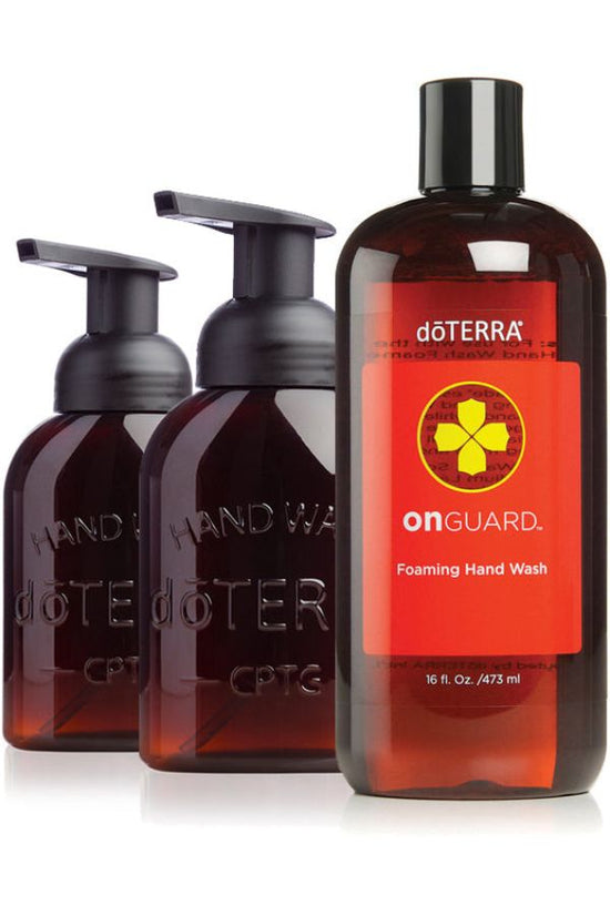 doTERRA On Guard Foaming Hand Wash with 2 Dispensers – Home Essential Oils