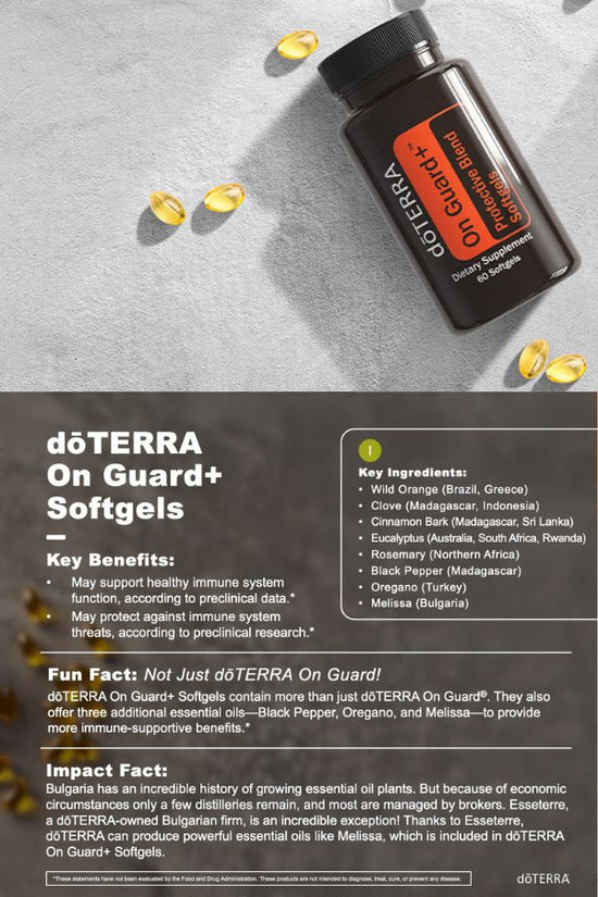 dōTERRA On Guard+ Protective Blend Softgels | doTERRA – Home Essential Oils