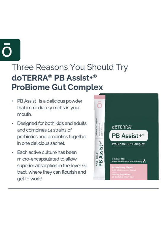 doTERRA PB Assist Jr. Sachets ProBiome Complex | doTERRA – Home ...